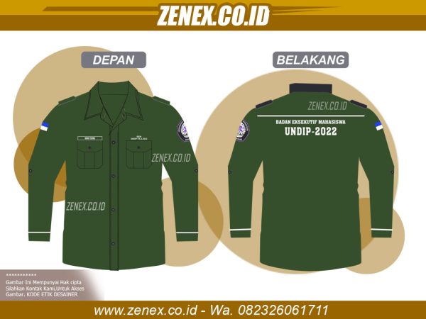 Desain Kemeja Polosan – Zenex Konveksi